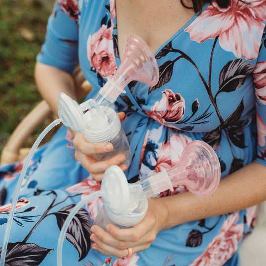 Pumpin' Pal angled silicone breast pump flanges – Pumpin Pal